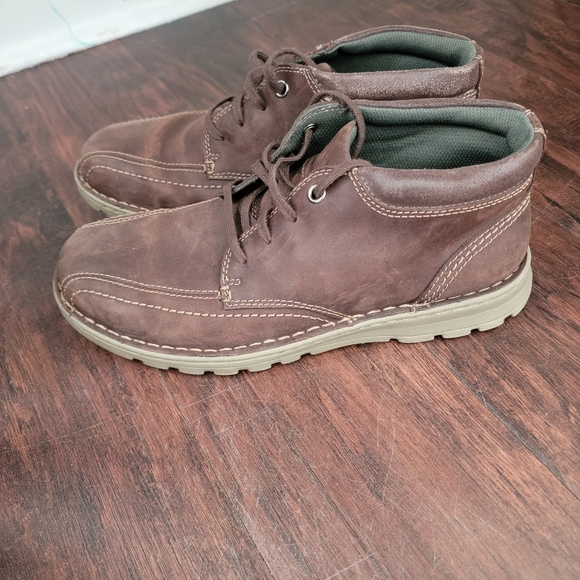 Clarks | Shoes | Clarks Boots Mens Brown | Poshmark